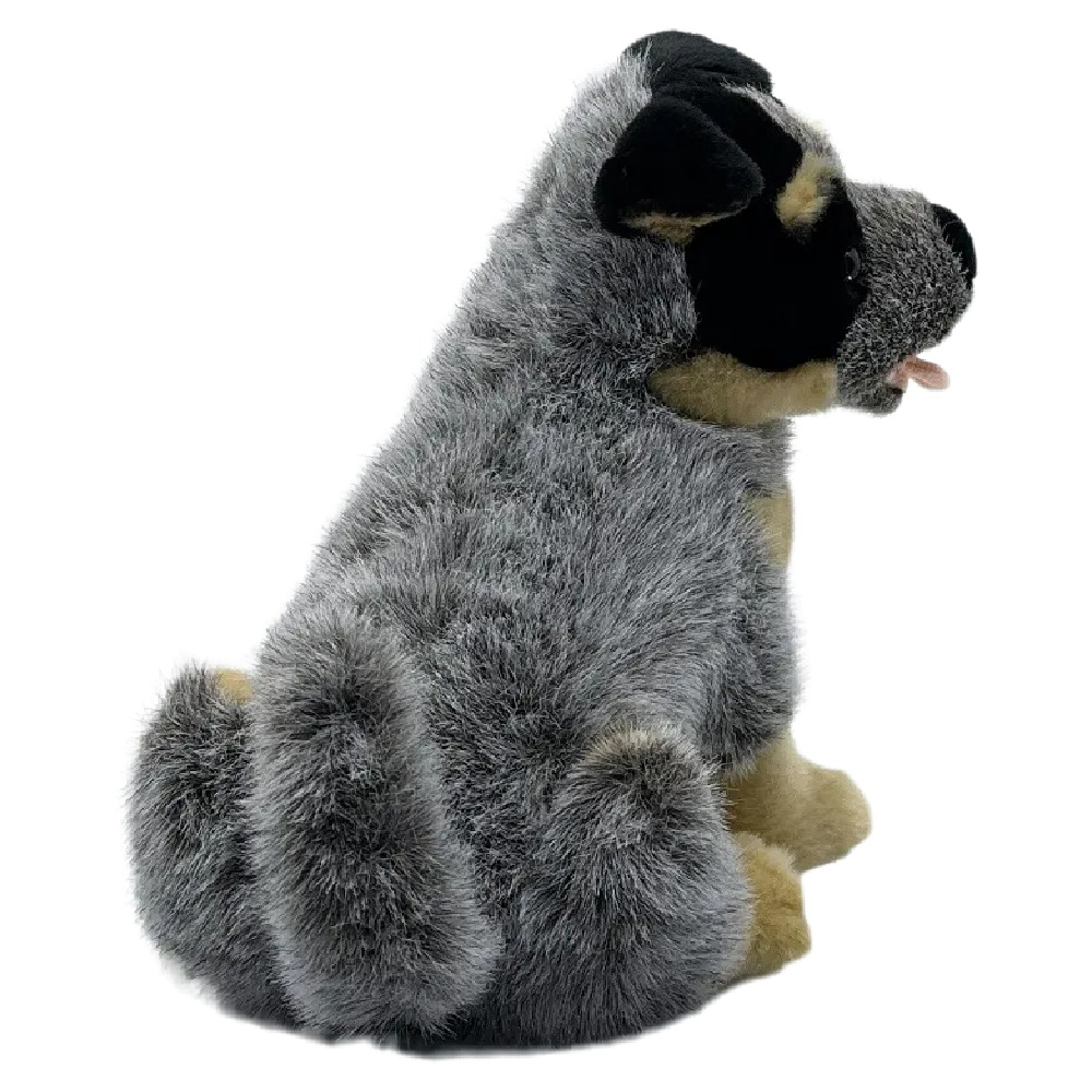 Bocchetta Plush Toys "Bluey" Blue Heeler Cattle Dog Stuffed Sitting ...