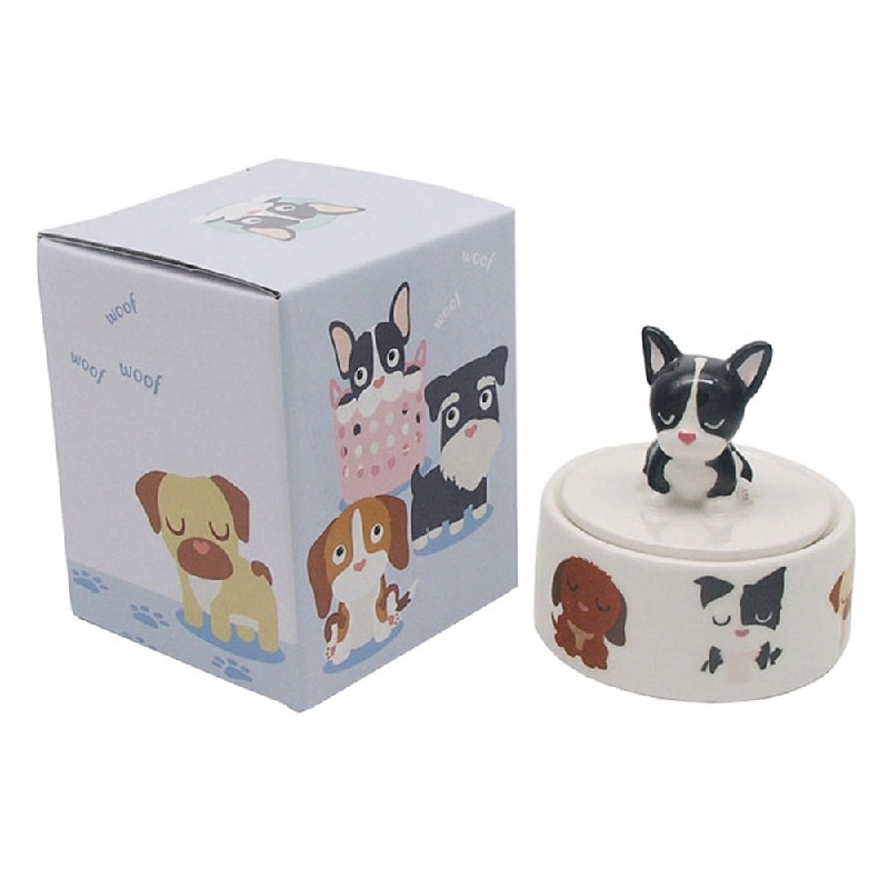 Trinket Box Puppy Dog French Bulldog - Simply For Me