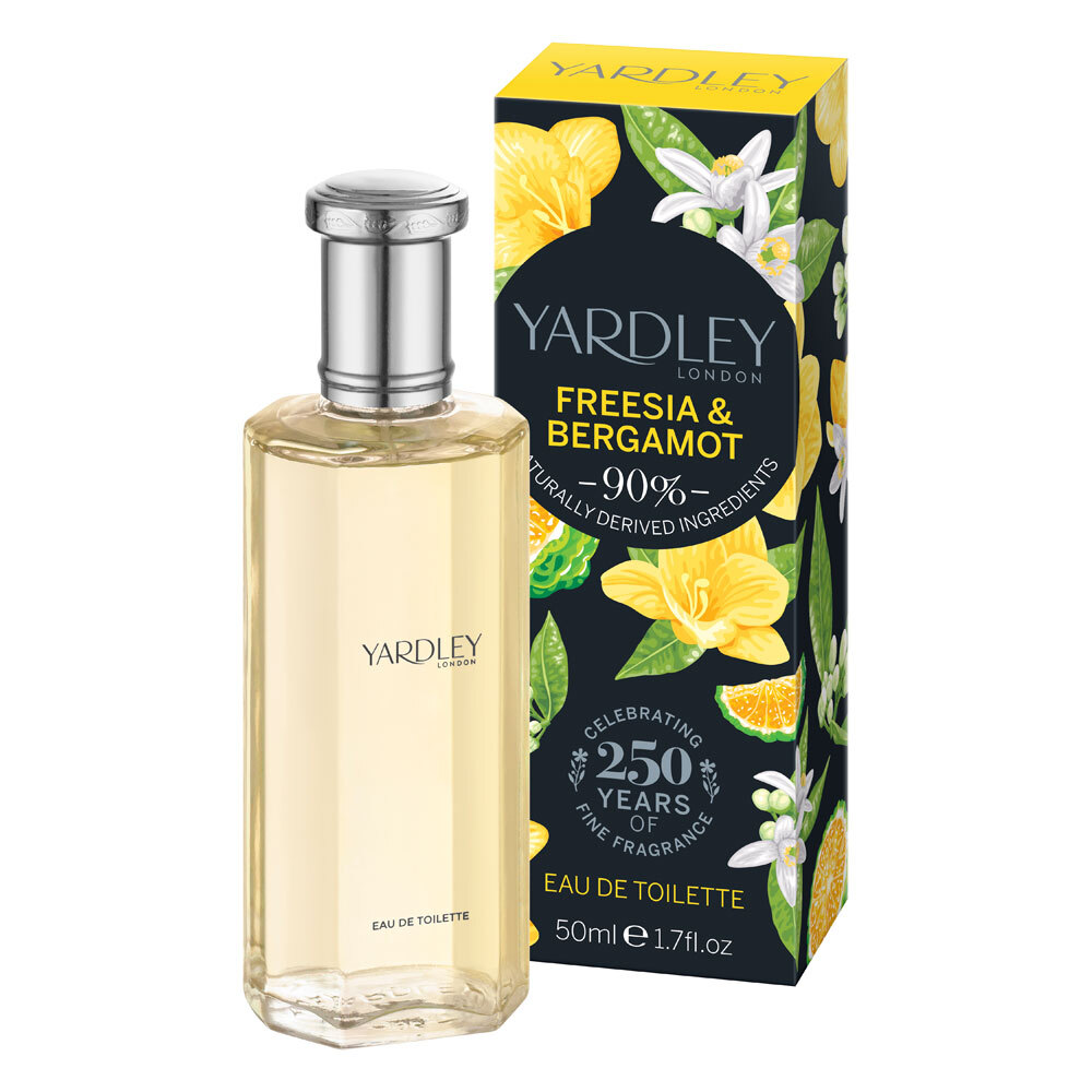Yardley London Freesia & Bergamot Eau De Toilette Spray Women Fragrance ...